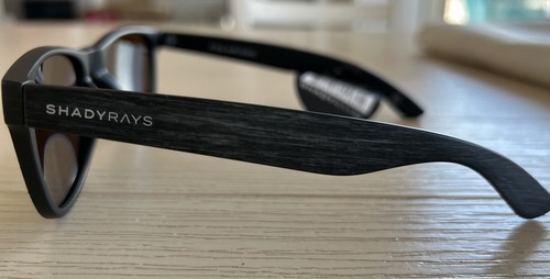 Shady Rays Classic Polarized Sunglasses CL-32 Wood Grain New | eBay