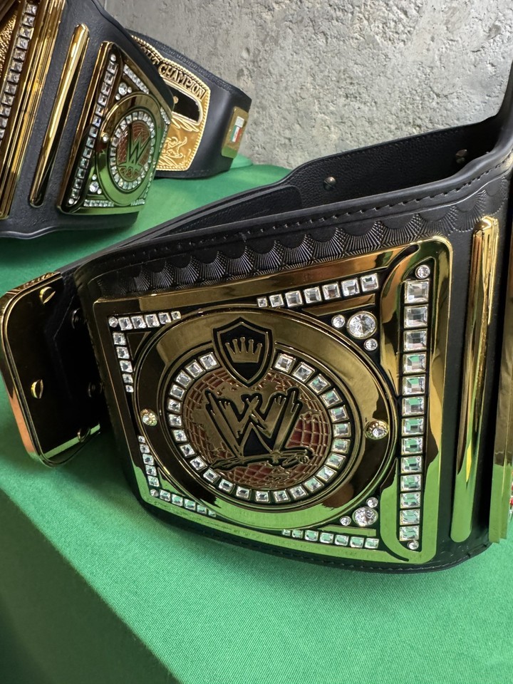 WWE scratch logo championship belt replica Title | eBay