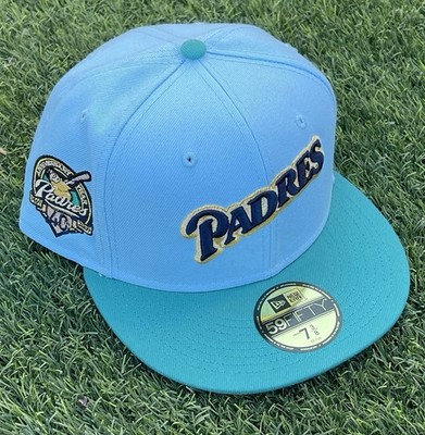 New and Original Fitted San Diego Padres Light Blue Hat | eBay