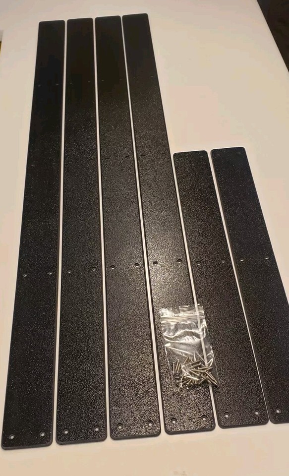 BOAT TRAILER RAIL BUNK SLIDES 24" x 3" PLASTIC SLIDE RAIL NO MORE ...