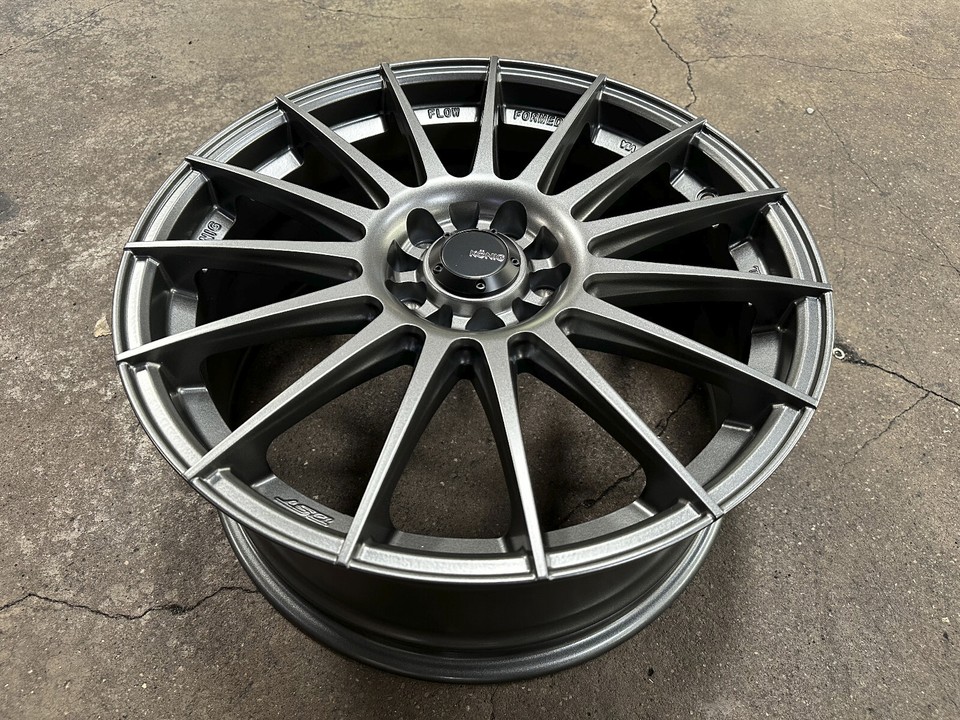 New 18x8 KONIG RENNFORM (4 Wheel) 5x112 fit Mercedes Audi TT A3 S3 VW ...