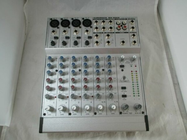 Behringer MX802A Eurorack 8 Channel Mixer for sale online | eBay