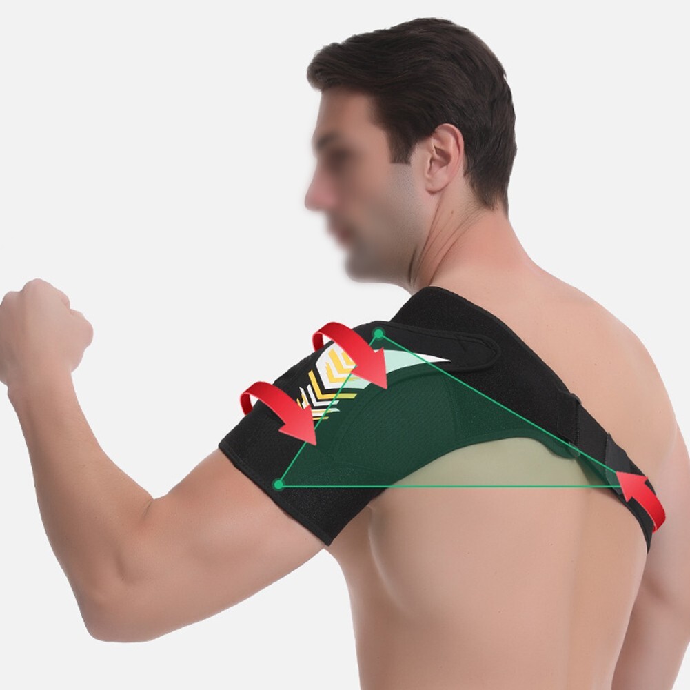Premium Shoulder Support Strap for Rotator Cuff Pain Adjustable ...