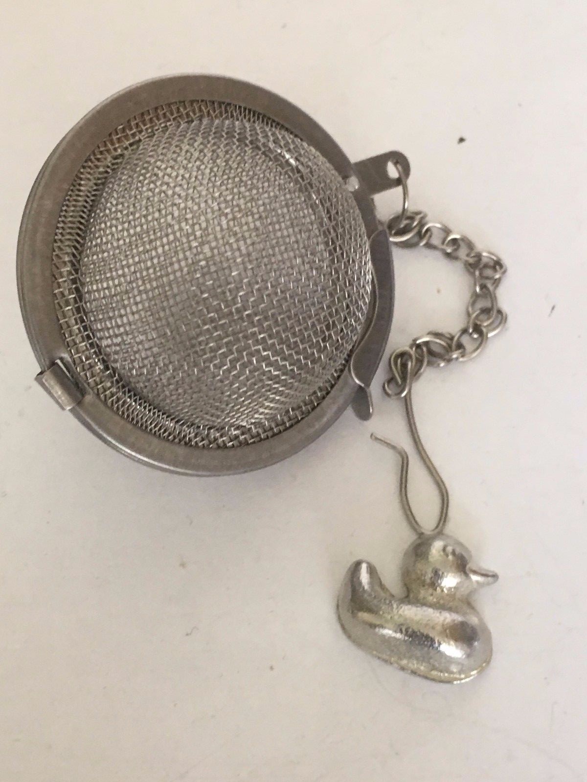 Rubber Ducky Duck TG81 Tea Ball Mesh Infuser Stainless Steel Sphere ...