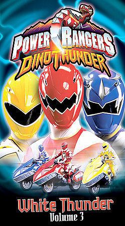 Power Rangers - Dino Thunder Vol. 3: White Thunder (VHS, 2004) for sale ...