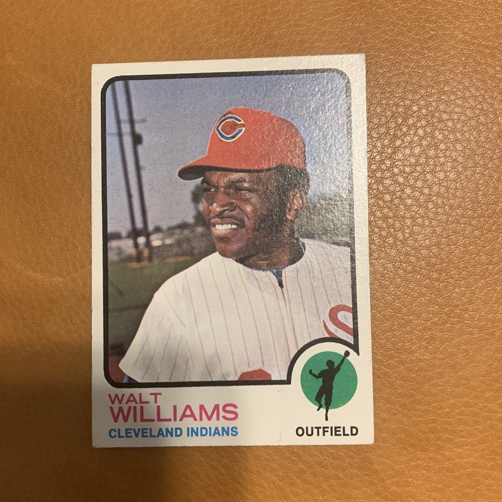 1973 Topps Walt Williams # 297 Cleveland Indians Guardians Baseball ...