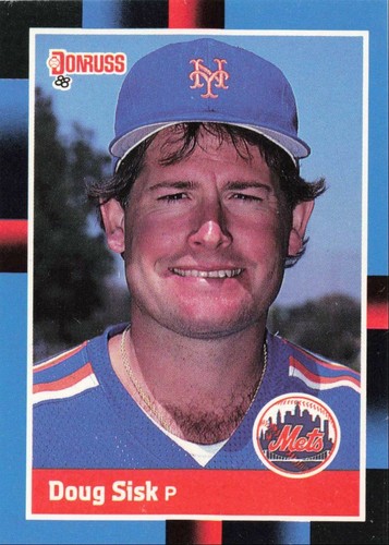 1988 Donruss Baseball Doug Sisk New York Mets #642 | eBay