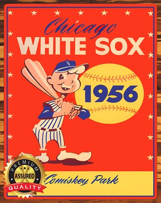 Chicago White Sox 1956 - Comiskey Park - Metal Sign 11 x 14 | eBay