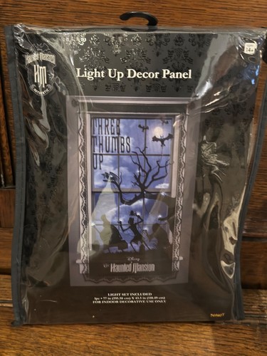 NWT AUTHENTIC DISNEY HAUNTED MANSION HITCHHIKING GHOSTS LIGHT UP DECOR ...