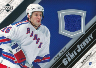 2005-06 Upper Deck GAME JERSEY II #TP TOM POTI - New York Rangers | eBay