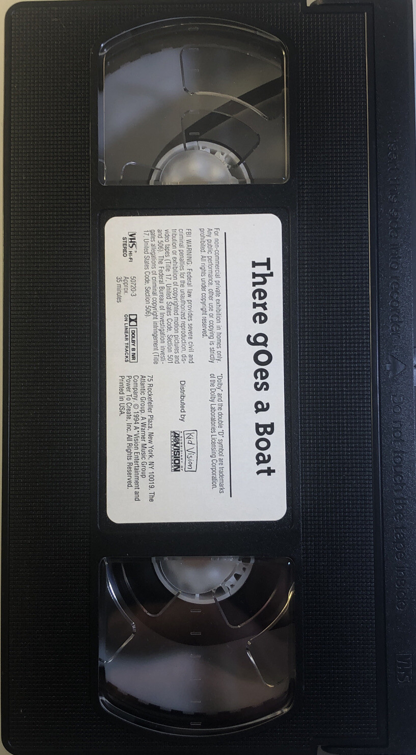 There Goes a Boat(VHS 1994)(Real Wheels,Ages 3-8)TESTED-RARE VINTAGE ...