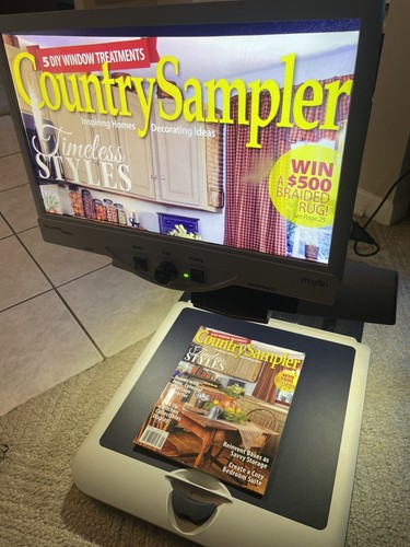 Enhanced Vision MERLIN ULTRA 1080 HD 20" Video Magnifier with flex arm ...