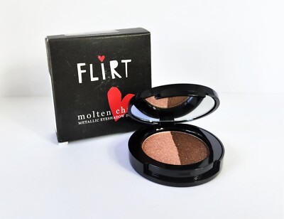 FLIRT COSMETICS NIB Molten Chic Metallic Eyeshadow Duo - Truth Ore Dare ...