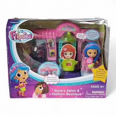 Vtech Flipsies Stylas Salon & Fashion Boutique New | eBay