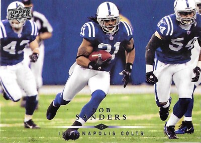 2008 Upper Deck Bob Sanders NFL Card Indianapolis Colts #105 | eBay