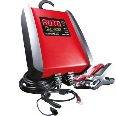 BANNER Accu Charger 12V 10A Batterieladegerät automatik Ladegerät AGM ...