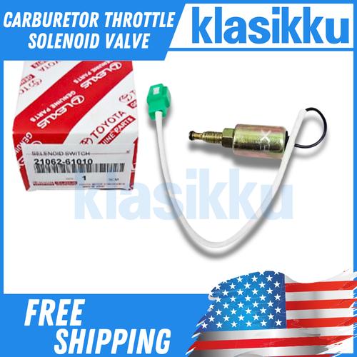 21062-61010 Carburetor Throttle Solenoid Valve for Toyota | eBay