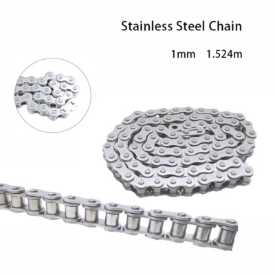 304 Stainless Steel Drive Chain 1-1.524m 3-5Ft 04C 05B 06B 10A 16A ...