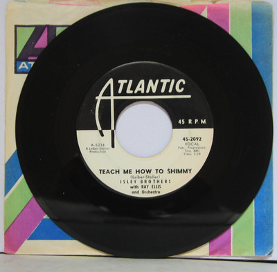 Isley Brothers - Teach Me How To Shimmy 45 white label promo VG+. Their ...