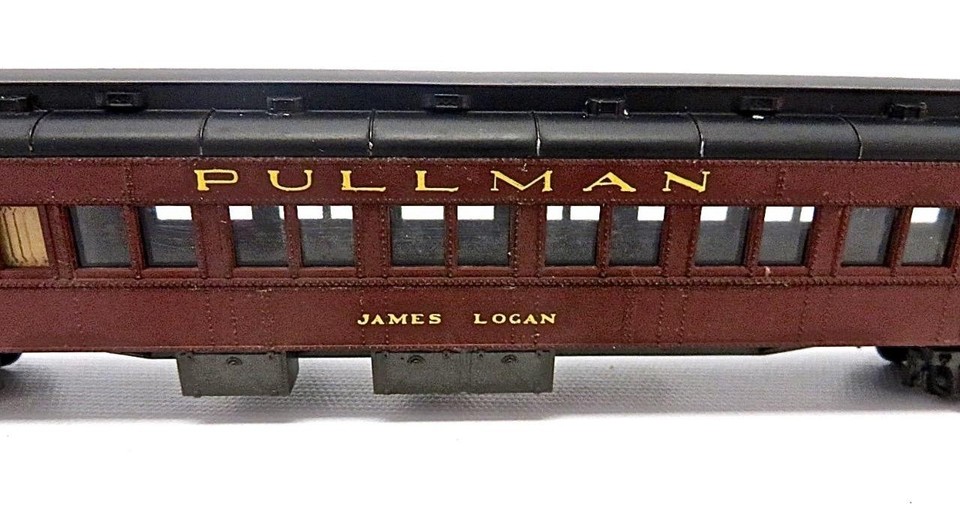HO Rivarossi Pennsylvania Pullman Coach James Logan Passenger Car | eBay