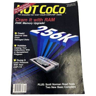 Hot CoCo Magazine May 1985 Tandy Color Computer Collector Issue | eBay