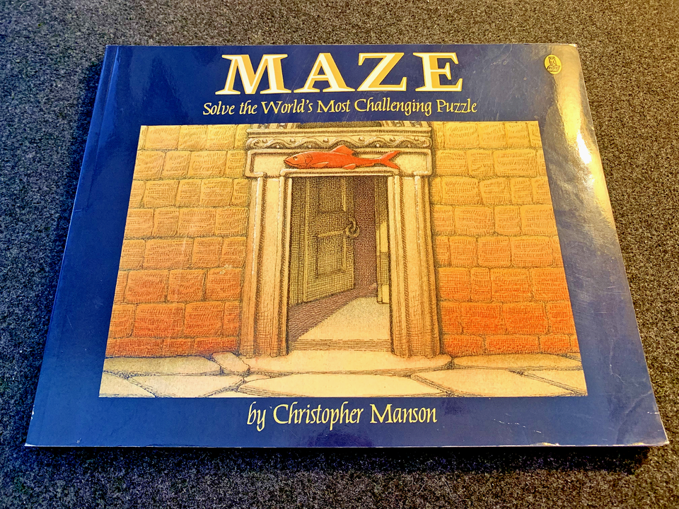 Maze: Solve the World's Most Challenging Puzzle Christopher Manson Book ...