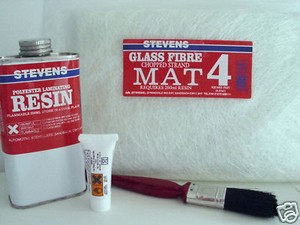 Fibreglass Repair Kit GRP Resin & Mat Free P&P | eBay
