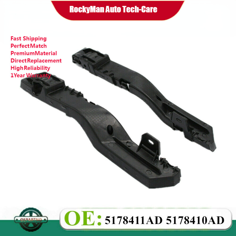 Front Bumper Bracket Support 1Pair Fit 2009-20 Dodge Journey 5178411AD ...