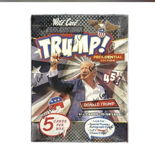 2024 Donald Trump Wild Card Comix Sealed Trading Cards Hobby Box ...