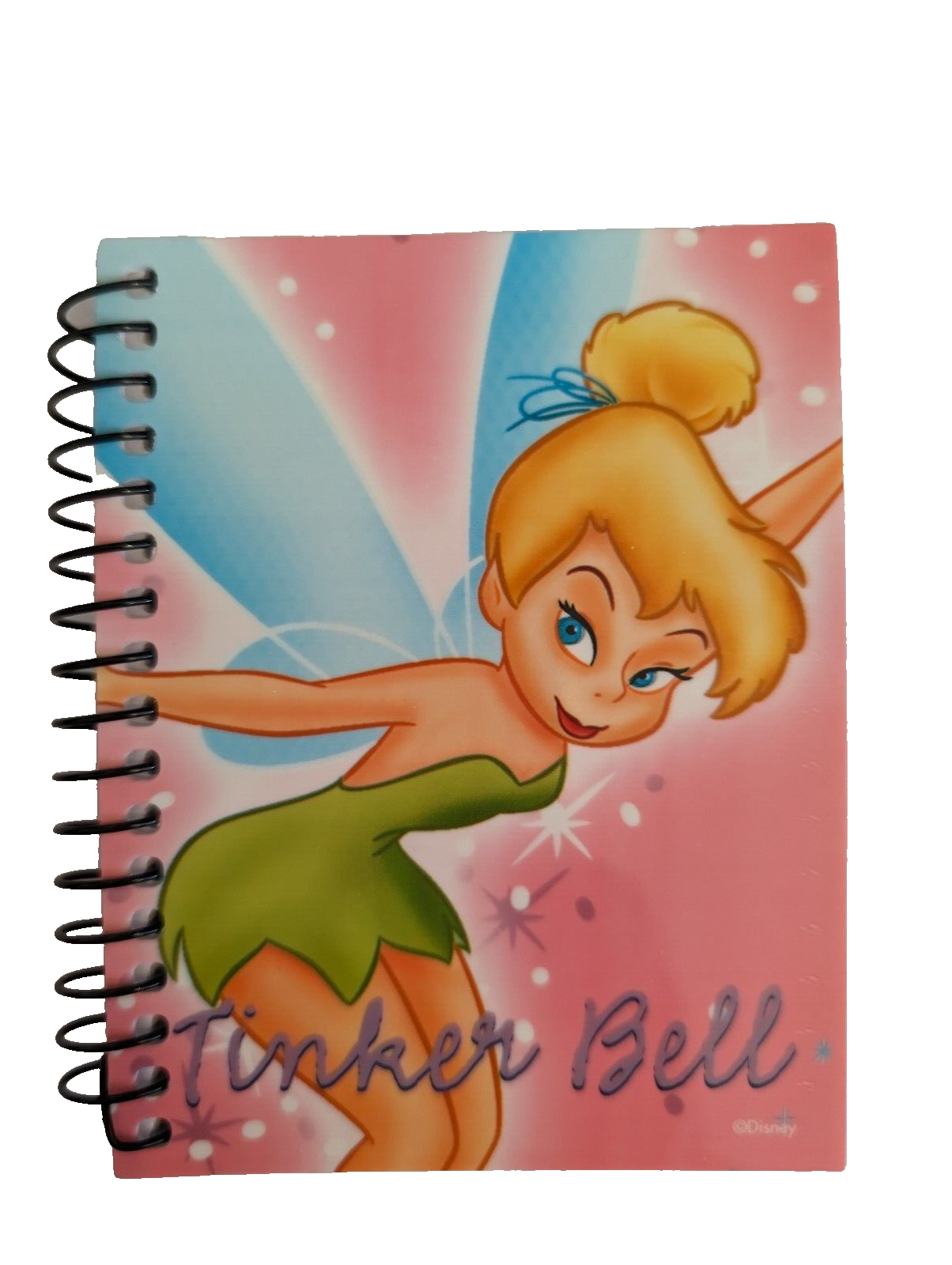 Disney Tinkerbell Fairy Small Spiral Notebook Autograph Book | eBay