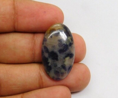Top Gorgeous 100% Natural Iolite Quartz Cabochon Loose Gemstone 25 Cts ...