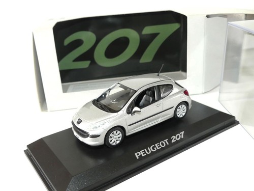 PEUGEOT 207 3 Portes Gris Clair NOREV 1:43 | eBay