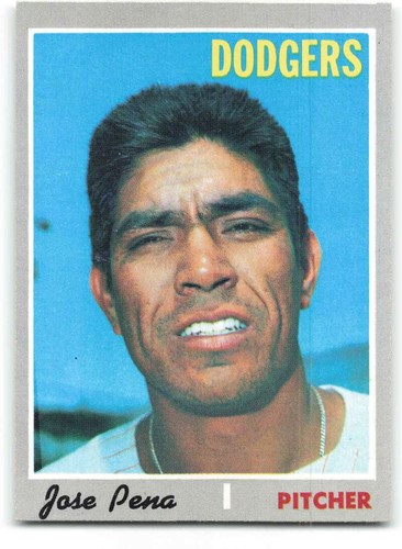1970 Topps #523 Jose Pena NM Near Mint Dodgers ID:278857 | eBay
