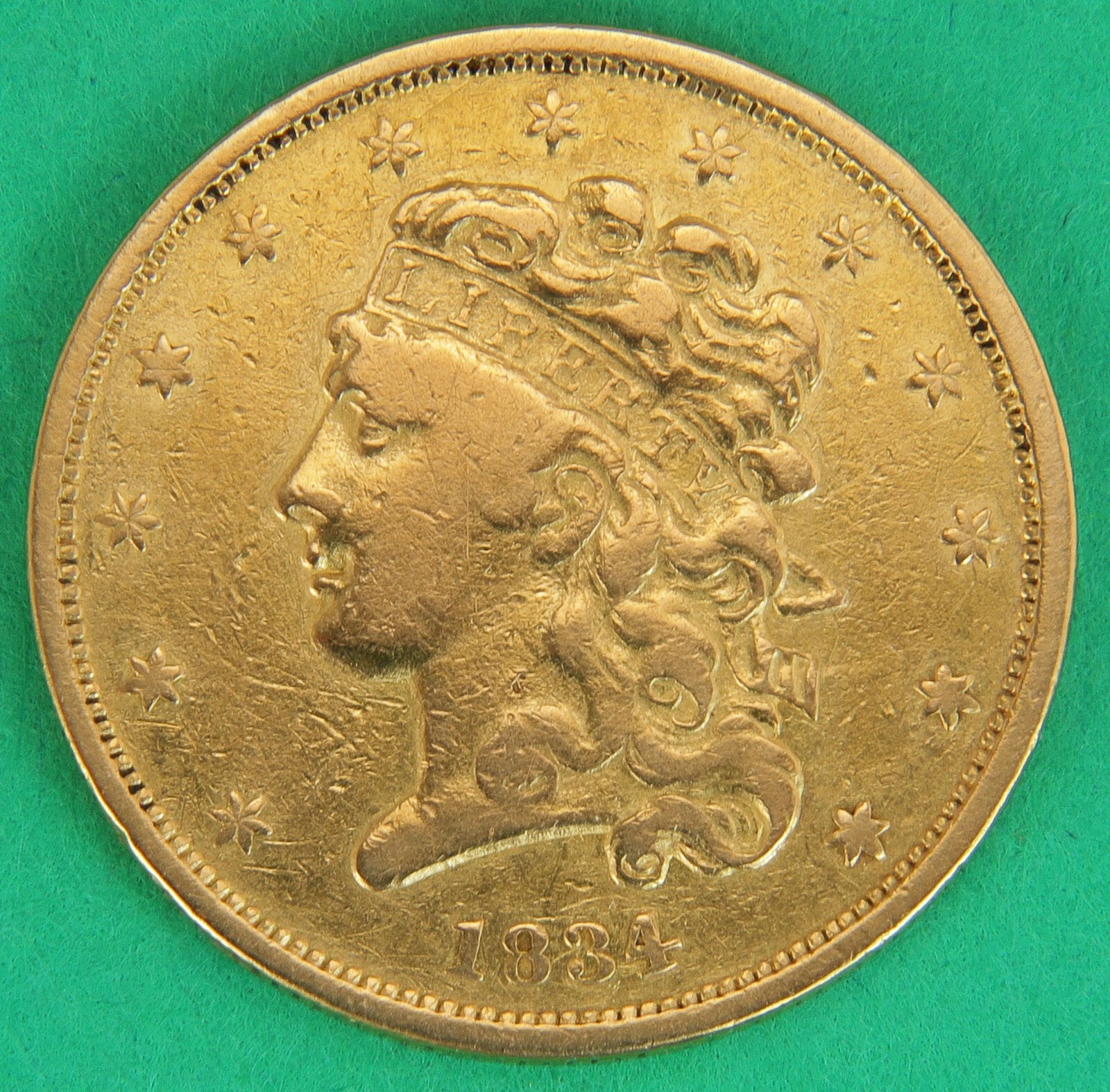 Plain Gold Coin