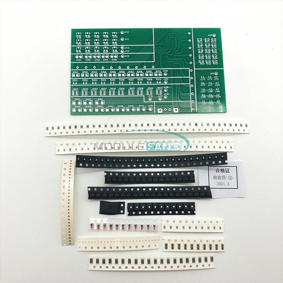 SMD Component Soldering Practice Board Water Light Kit Welding Practice ...