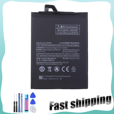 For Xiaomi Mi Max 2 Replacement Battery BM50 Tools | eBay