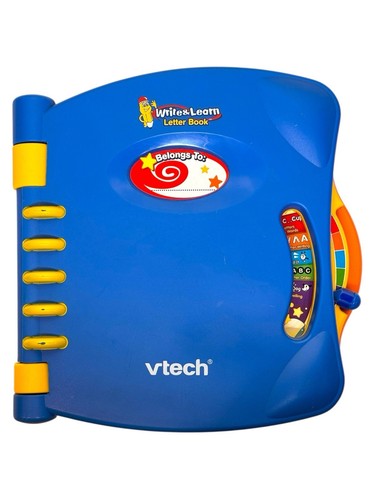 Vintage 2002 Vtech Write & Learn Letter Book Complete Alphabet Toy ...
