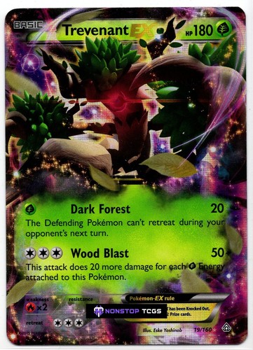 Trevenant EX 19/160 Pokemon TCG XY Primal Clash Holo Ultra Rare | eBay
