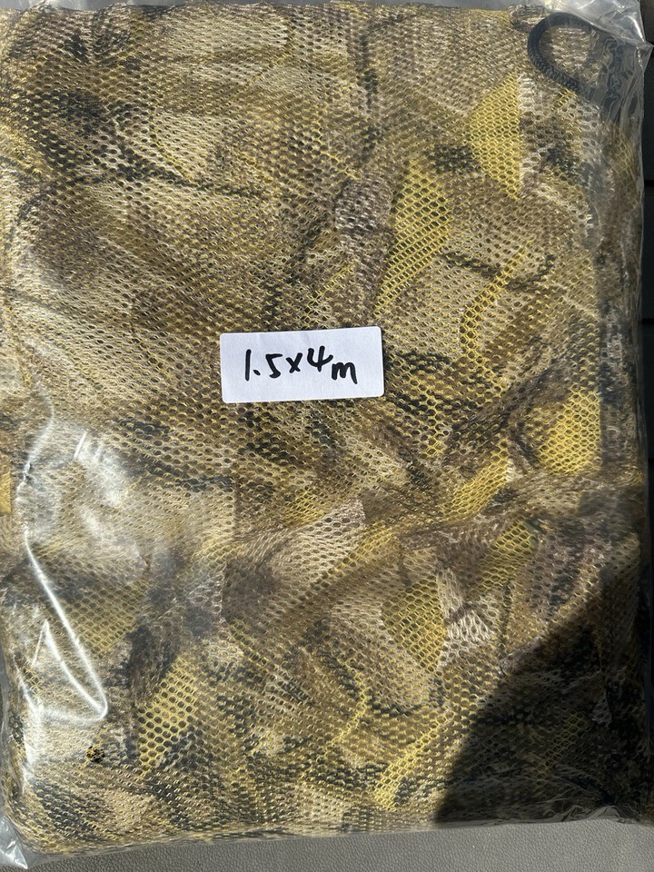 Stealth 2-ply harvest-reed camouflage hide net,Woodpigeon Shooting ...