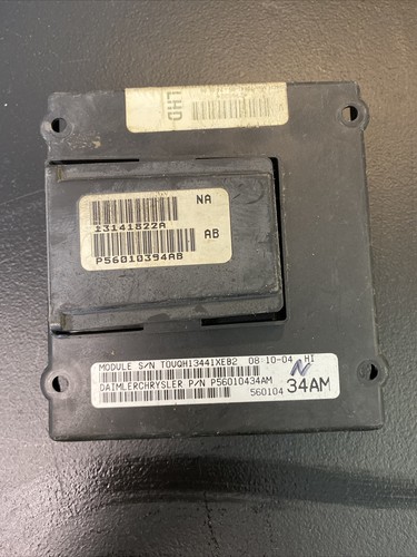 56010434AM 2004 Jeep Liberty 3.7l 4x4 Body Control Module BCM for sale ...