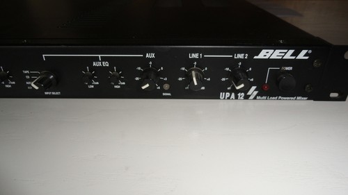 BELL UPA 12 Mischverstärker mit Endstufe (normal/70V/100V) 120W | eBay.de