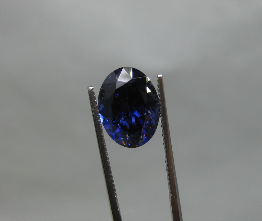 Large Rare Faceted Benitoite, 3.07 carats, with G.I.A. Lab Report | eBay