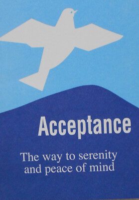 ACCEPTANCE - THE WAY TO SERENITY AND PEACE OF MIND - BOOKLET | eBay