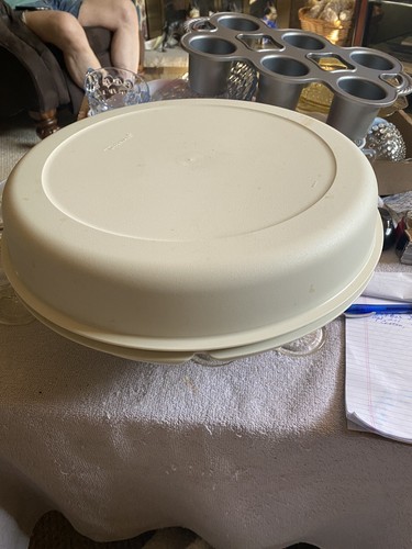 Tupperware Large #1665 Fruit Veggie Taco Display Dish With Cover | eBay