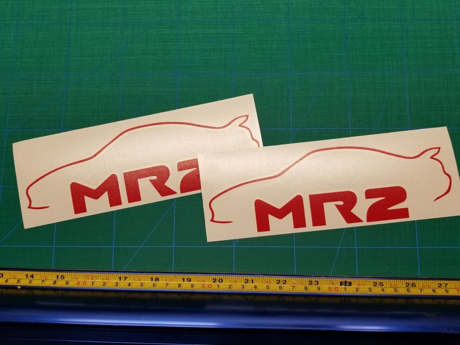 2x Toyota MR2 outline decal SW20. Custom Colors. USA Seller | eBay