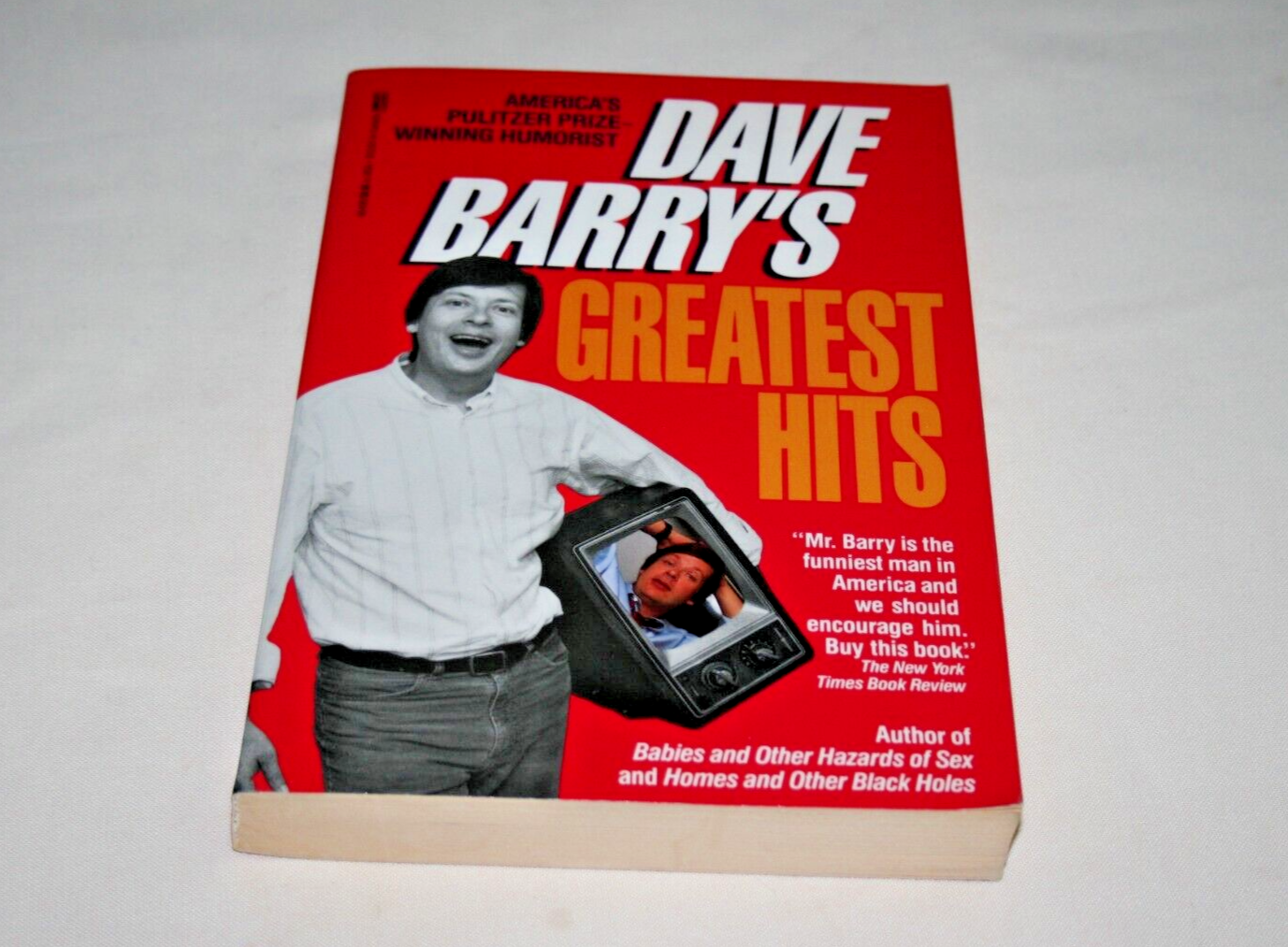 Signed DAVE BARRY'S GREATEST HITS Pulitzer Humorist July 1989 1ST ...