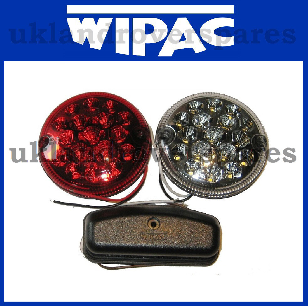 LAND ROVER WIPAC LED FOG, REVERSE & No. PLATE LIGHT / LAMP UPGRADE KIT ...