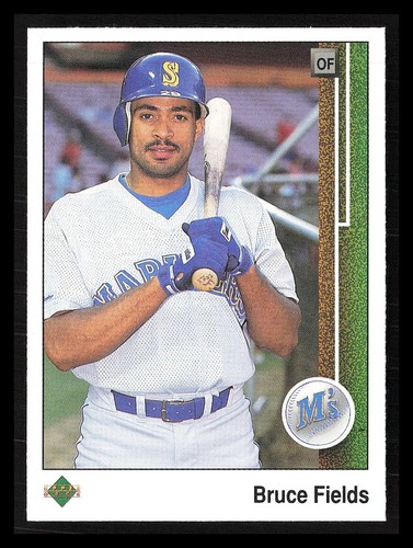 Bruce Fields 1989 Upper Deck #238 Seattle Mariners | eBay