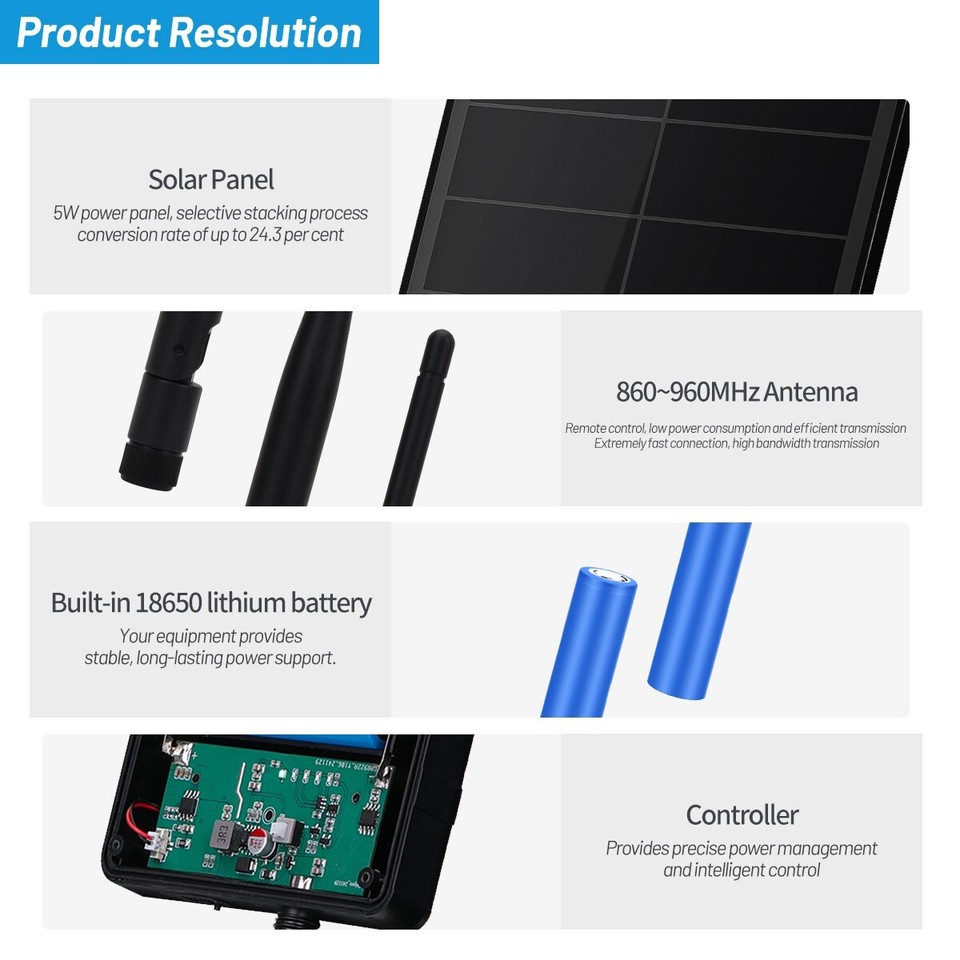 D5 Solar LoRa Node With 5V Solar Panel Heltec ESP32 LoRa 32 V3 For ...