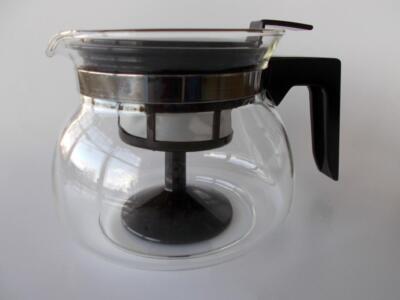 4 Cup Glass Stove Top Coffee Percolator West German Glass | eBay
